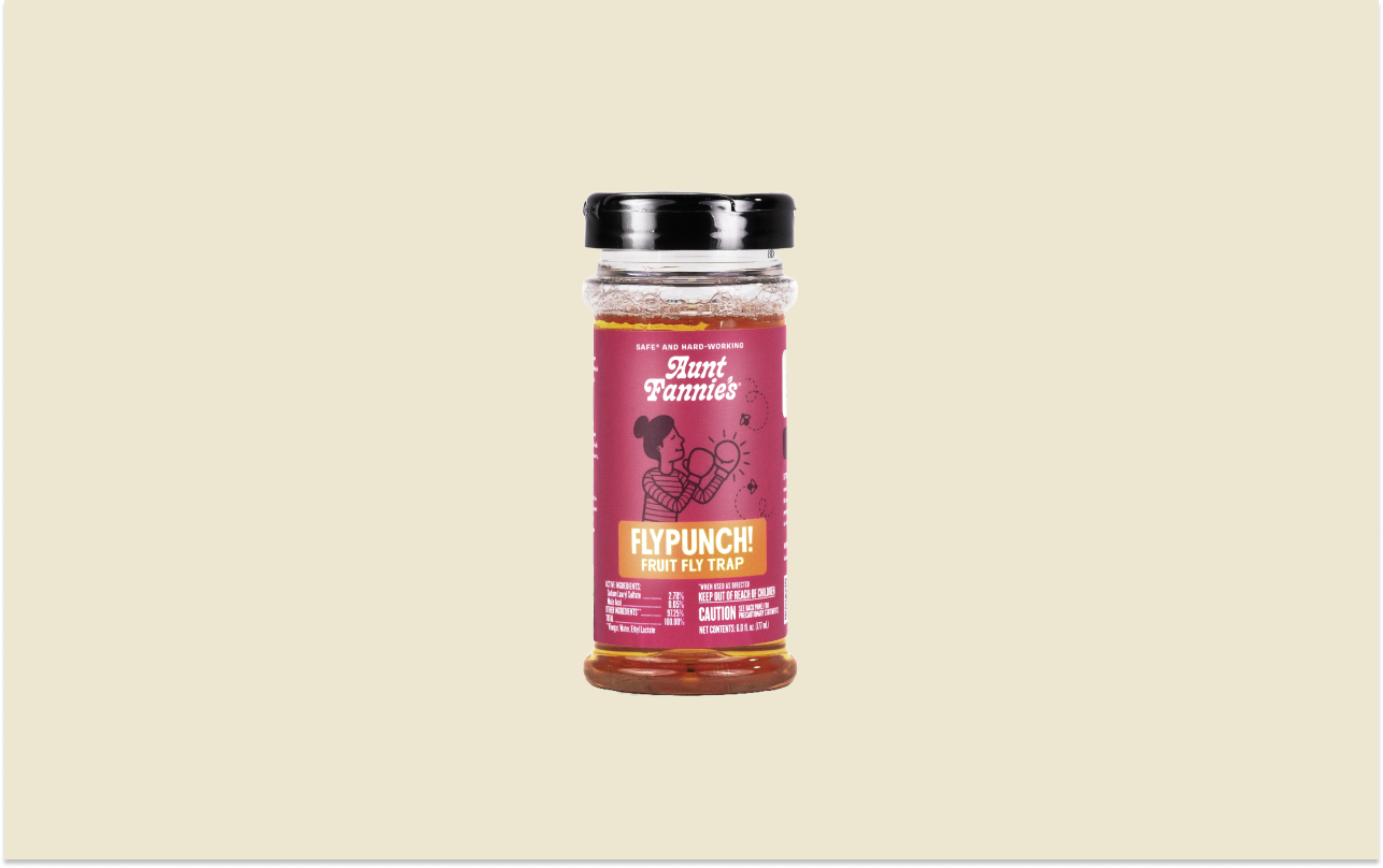 Non-Toxic, Safe, Natural Fruit Fly Trap – Aunt Fannie's