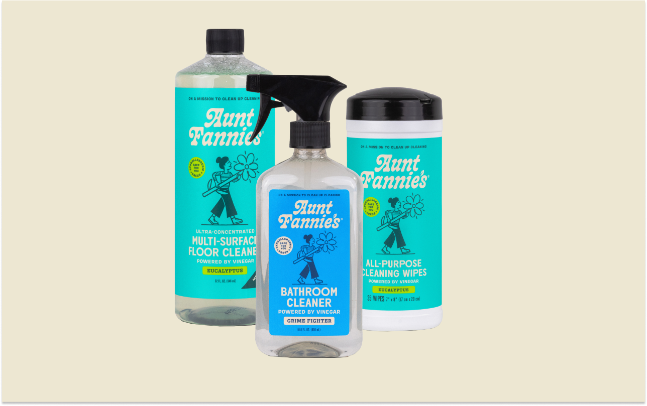 Bathroom Cleaning Bundle – Aunt Fannie's